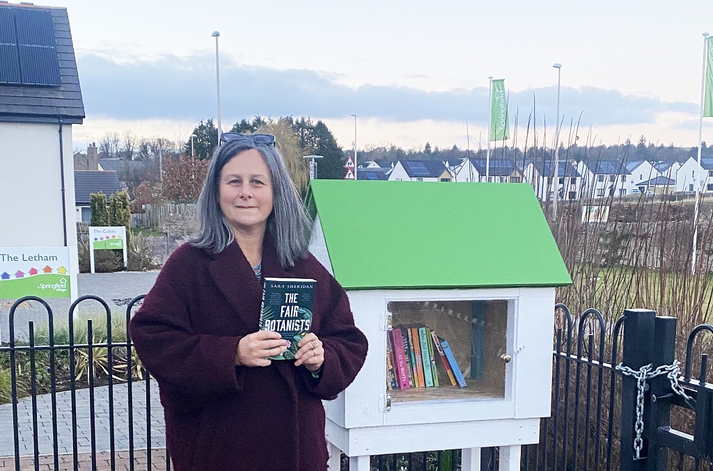 Renowned author visits Springfield developments to celebrate World Book Day | Scottish ...